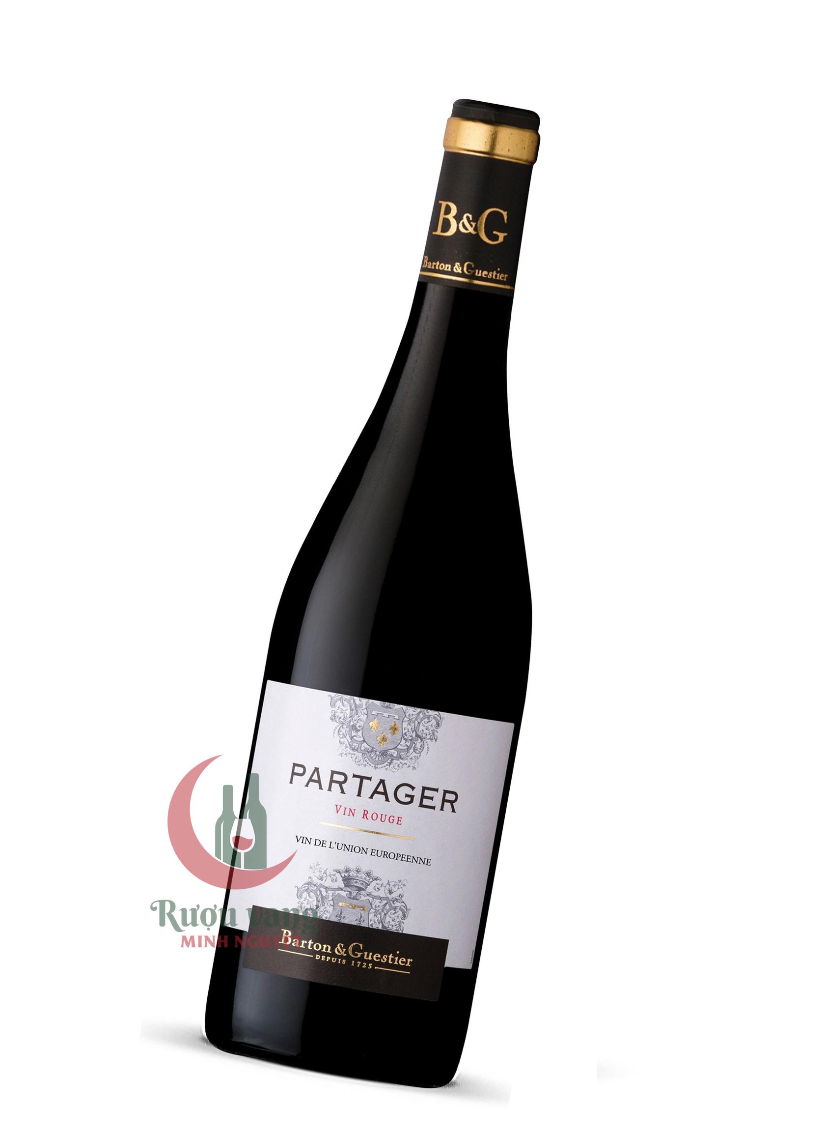 Rượu Vang B&G Partager Rouge- VIN Rouge